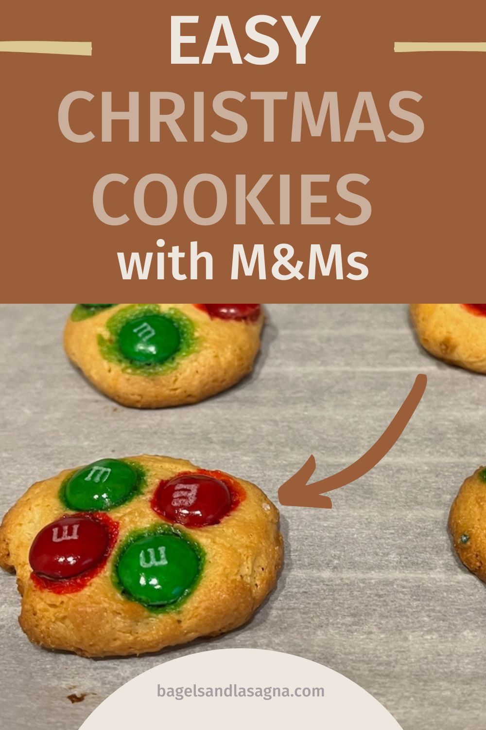 Christmas Cookies with MMs