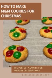 Christmas Cookies with MMs