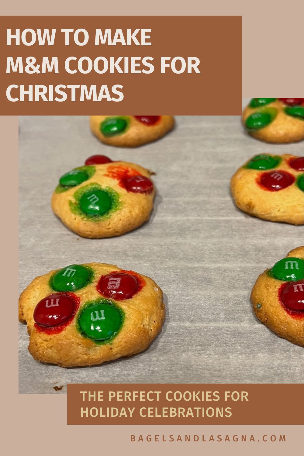 Christmas Cookies with MMs