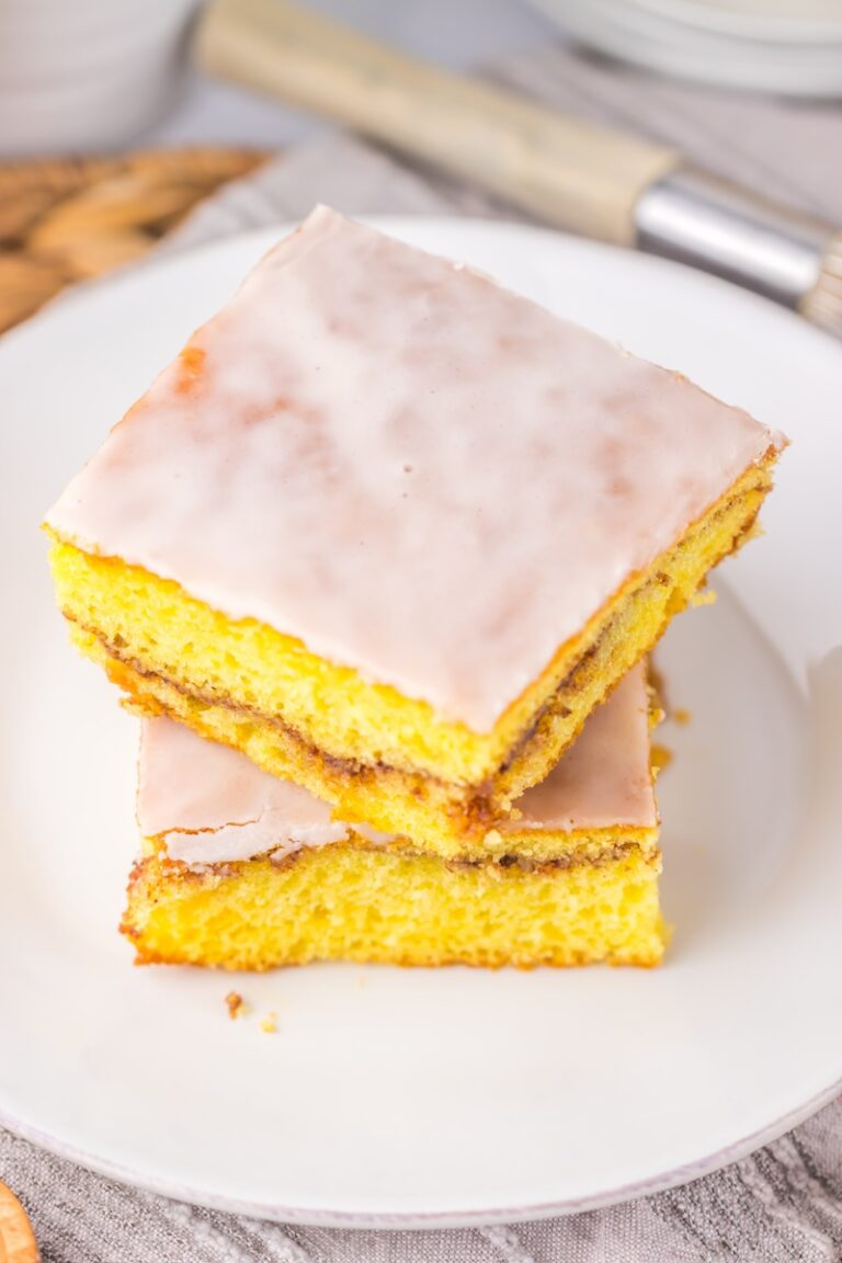 Honey Bun Recipe with Yellow Cake Mix