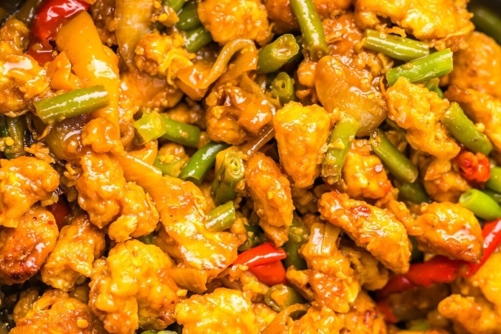 Copycat Slow Cooker Panda Express General Tso Chicken