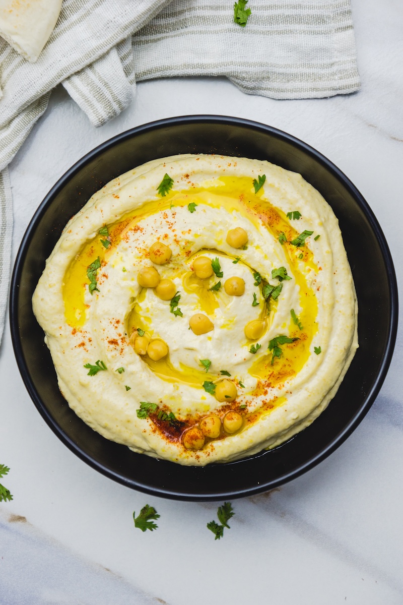 Homemade Hummus with Canned Chickpeas