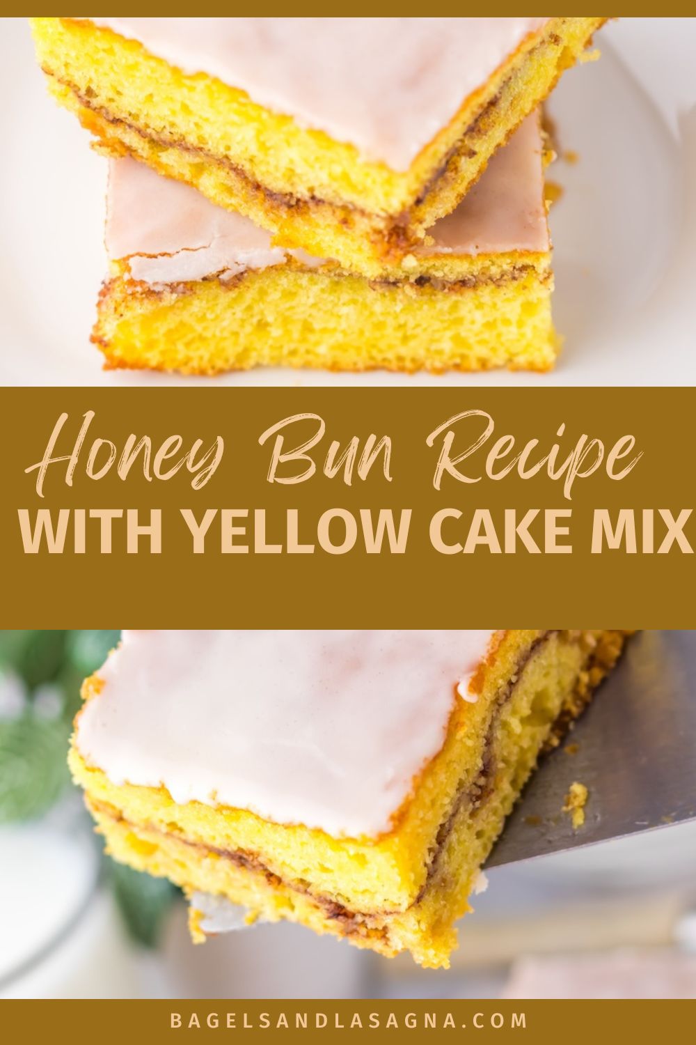 Honey Bun Recipe with Yellow Cake Mix