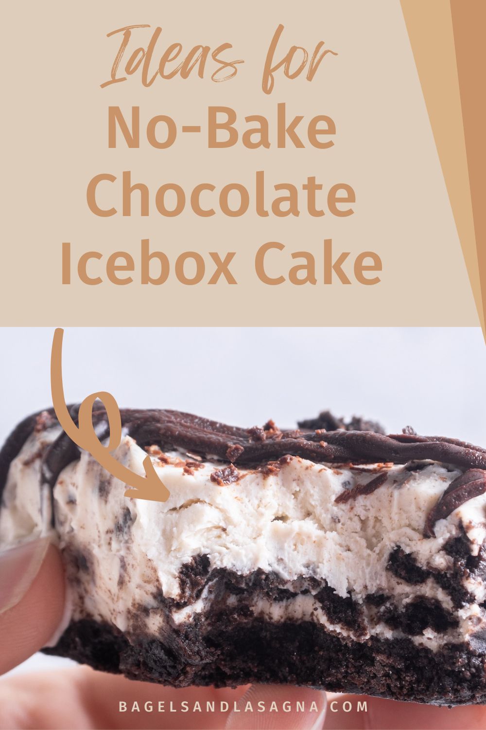 No Bake Chocolate Icebox Cake
